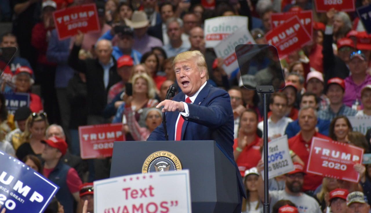 Trump Greeted With Cheers at Montgomery County Rally - Texas Scorecard
