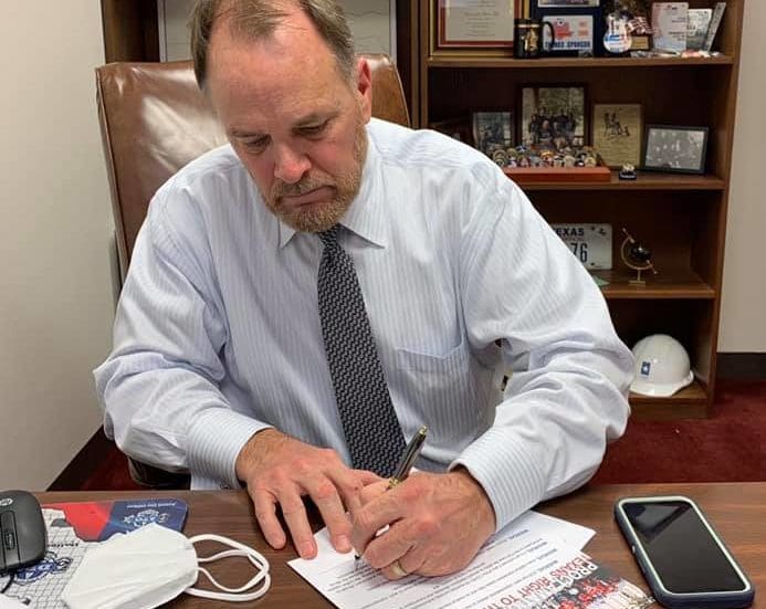 State Reps. Sign Proclamation to Defend Texans’ Medical Freedom - Texas ...