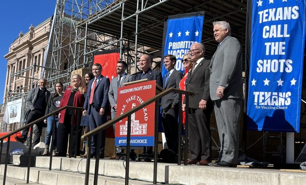 Vaccine Choice Rally Draws Hundreds to the Texas Capitol - Texas Scorecard