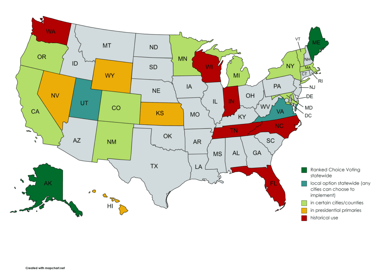 Ban on Controversial Ranked-choice Voting Moves Through Texas Senate ...