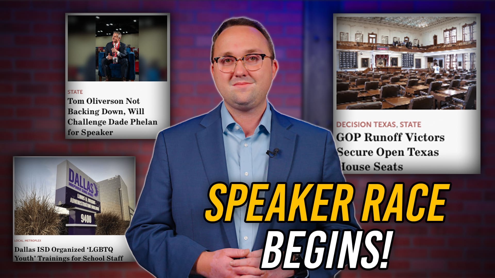 5/29/24 The Speaker Race Begins - Texas Scorecard