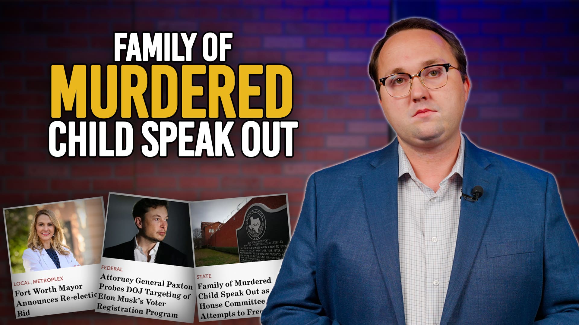 10/28/24 Family of Murdered Child Speak Out - Texas Scorecard