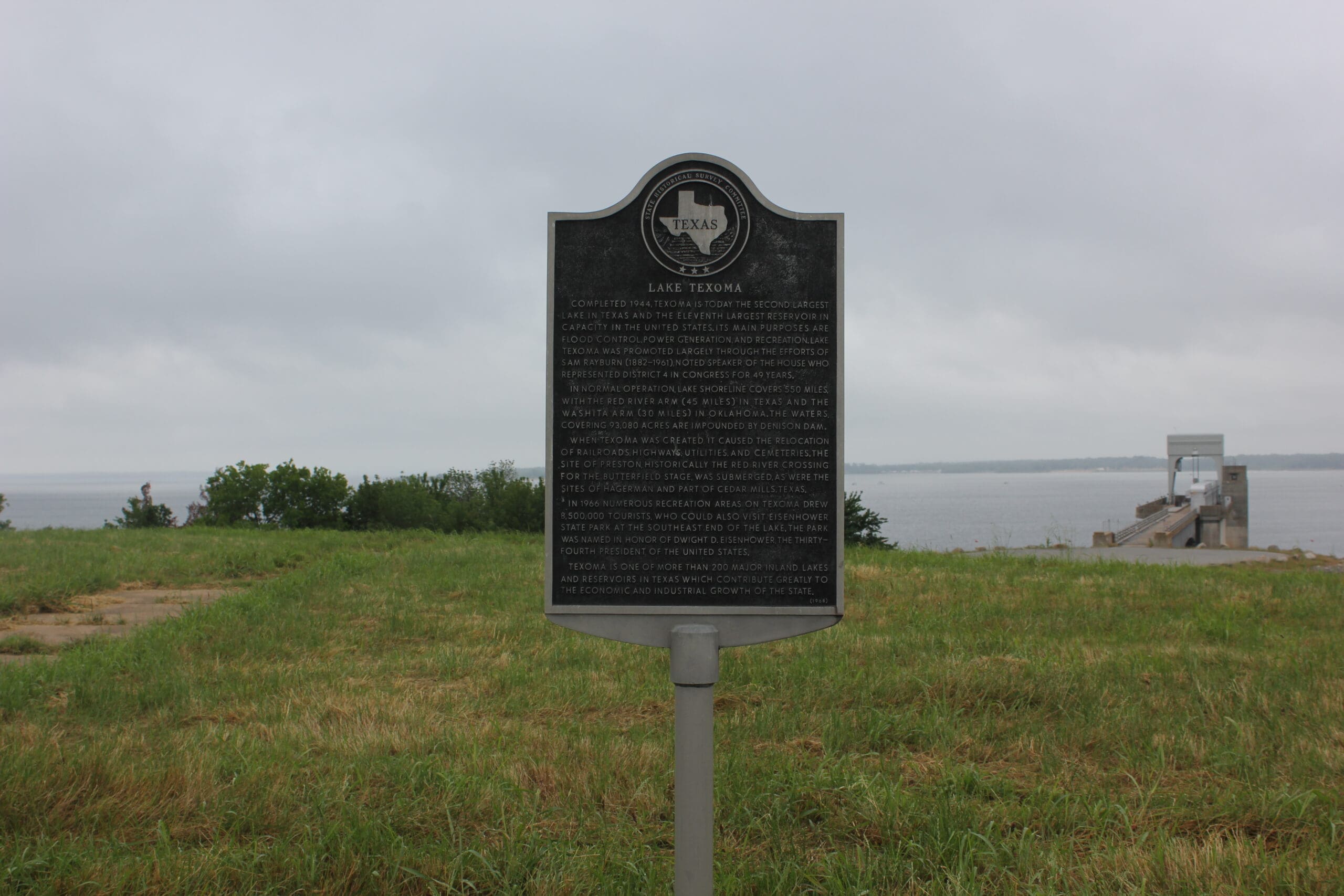 Texas-Oklahoma State Line Moved at Lake Texoma - Texas Scorecard