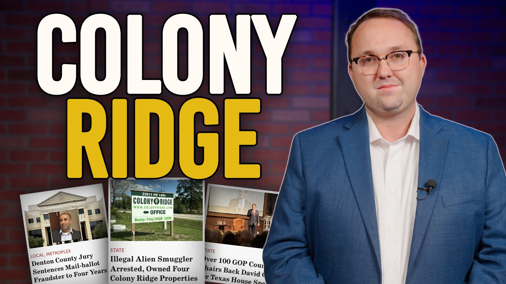 12/12/24 Do You Remember Colony Ridge? - Texas Scorecard