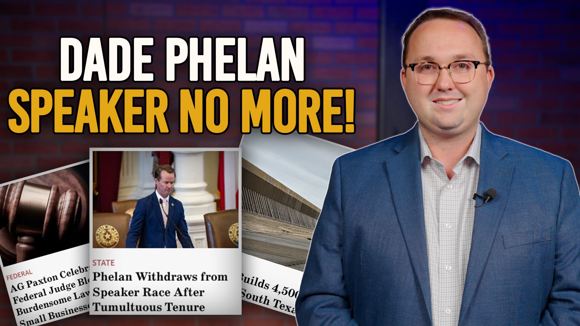 12/6/24 Dade Phelan Drops Out - Texas Scorecard