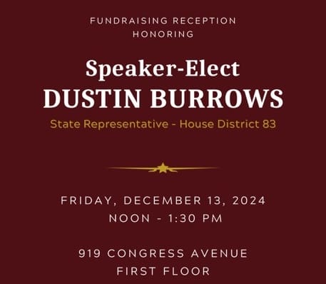 Dustin Burrows Faces Scrutiny Over 'Speaker-Elect' Designation - Texas ...