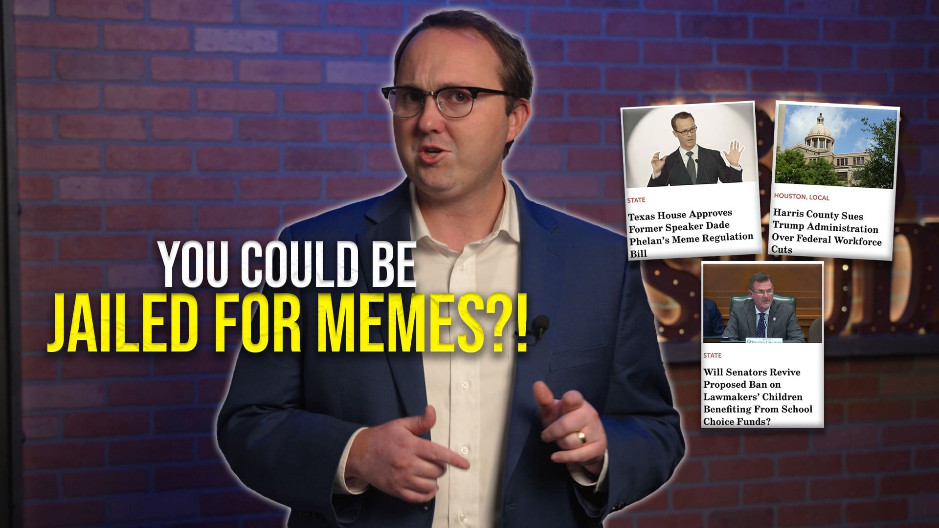 4/30/25 You Could Go to Jail for Memes - Texas Scorecard