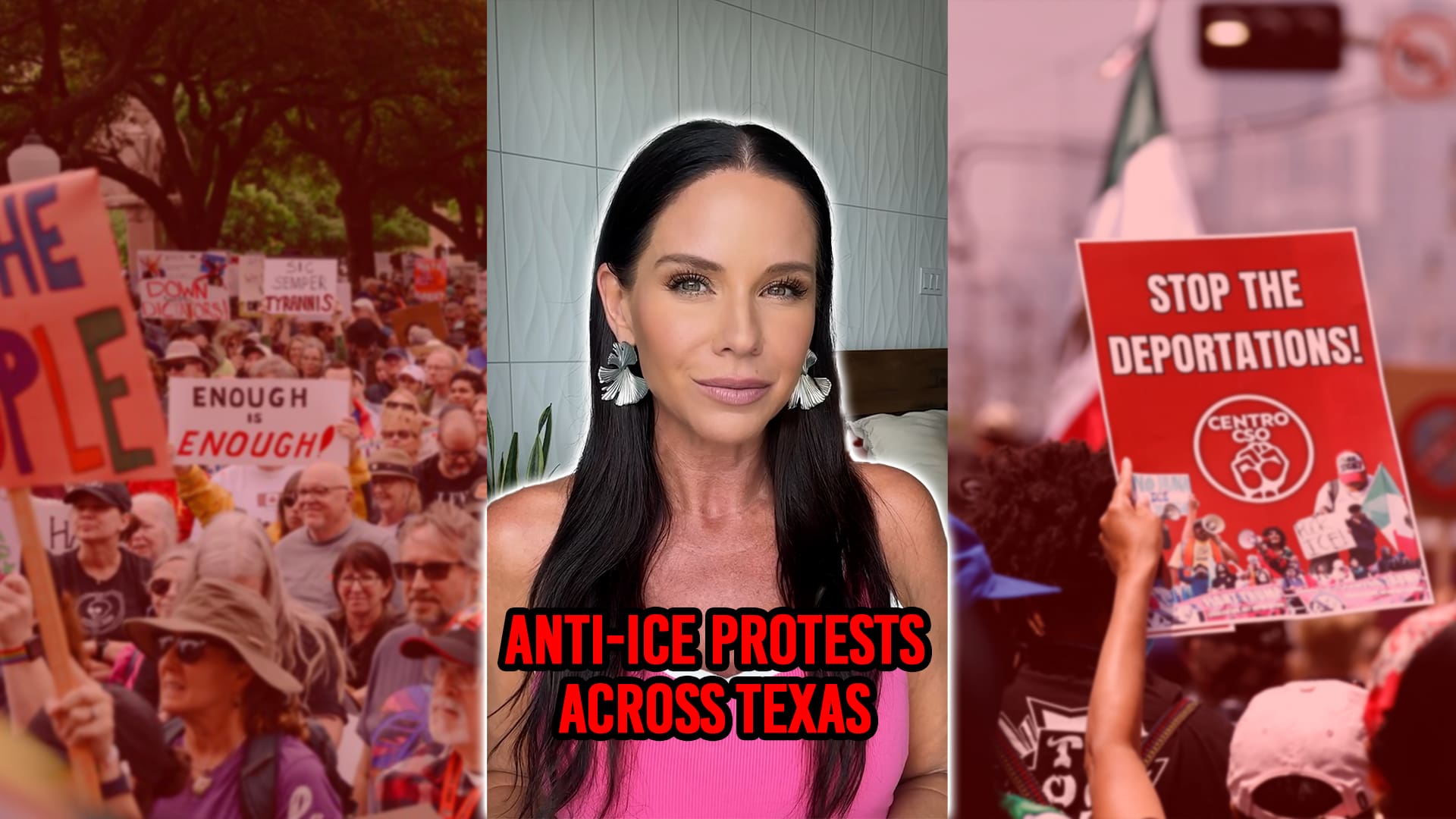 Anti-ICE Protestors Rally for Illegal Aliens - Texas Scorecard