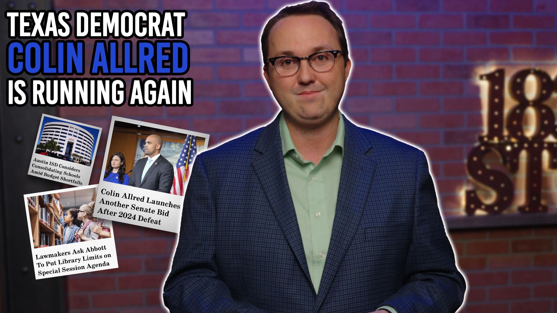 7/1/25 Texas Democrat Colin Allred is Running Again - Texas Scorecard