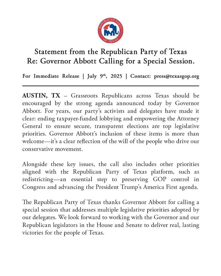Texas to Redraw Racially Gerrymandered Congressional Districts During ...