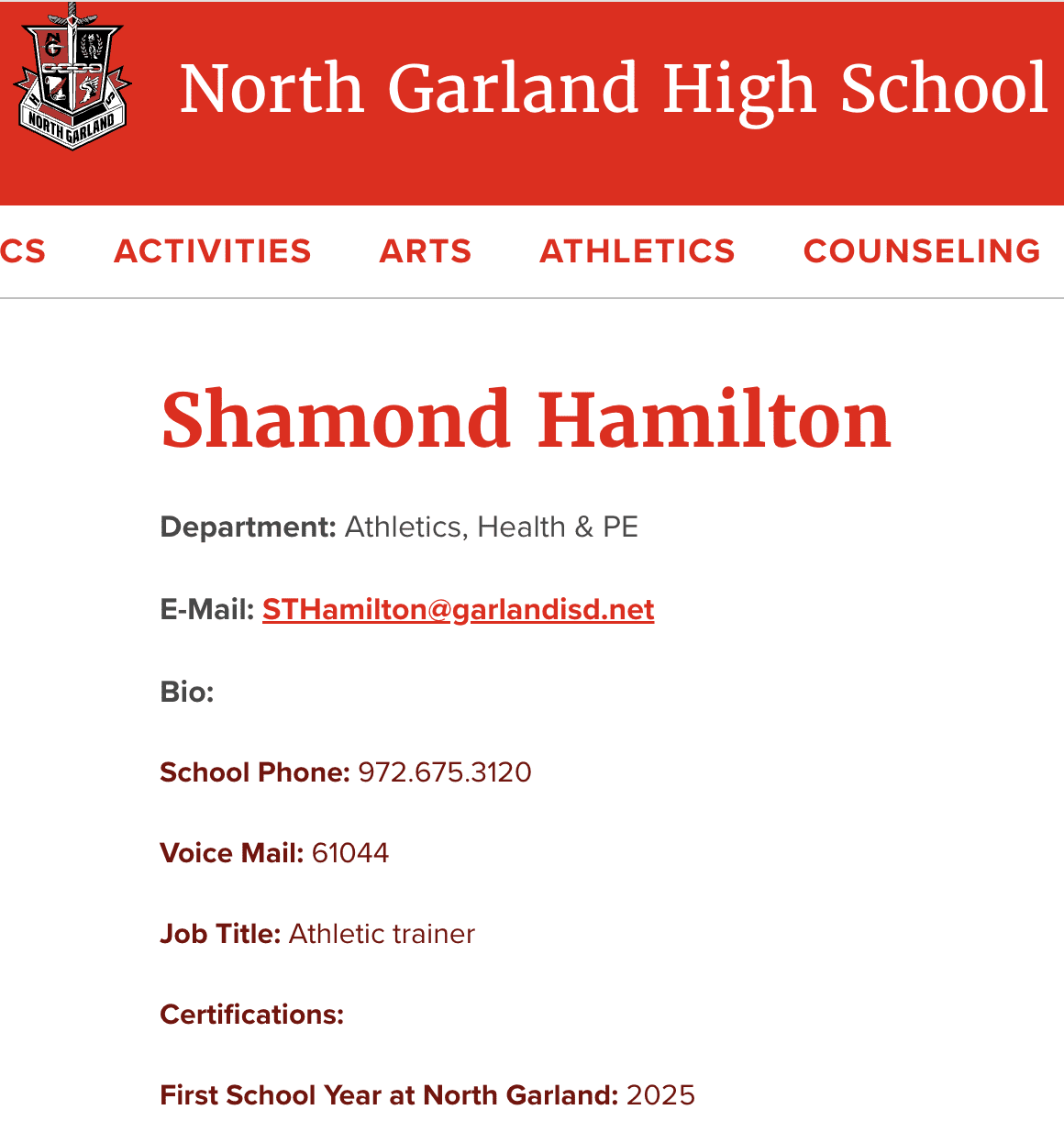 Garland ISD Athletic Trainer Jailed for Child Sex Crime - Texas Scorecard
