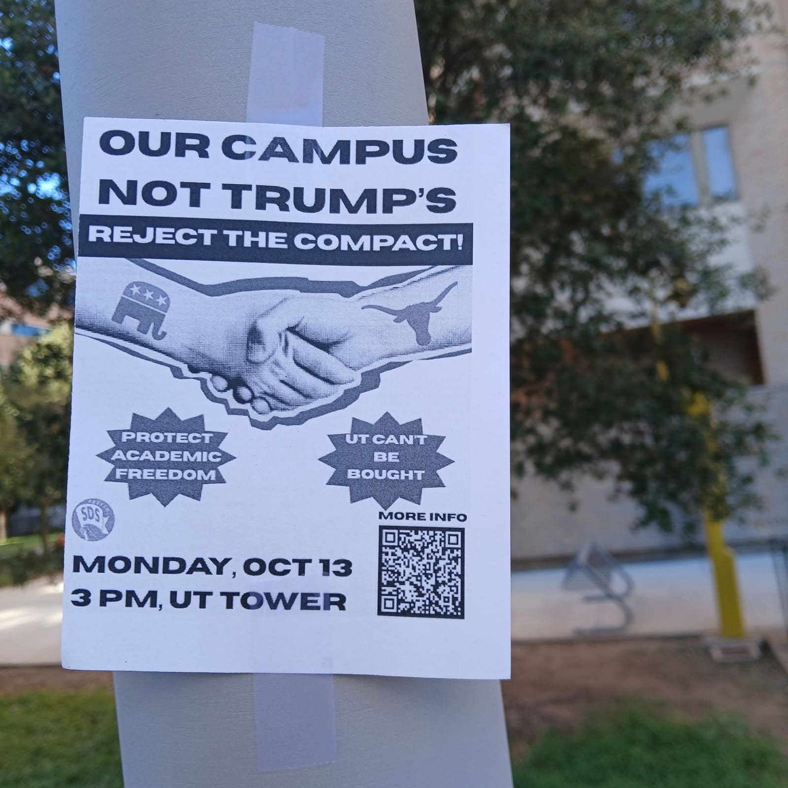 UT-Austin Students Protest Trump Initiative - Texas Scorecard