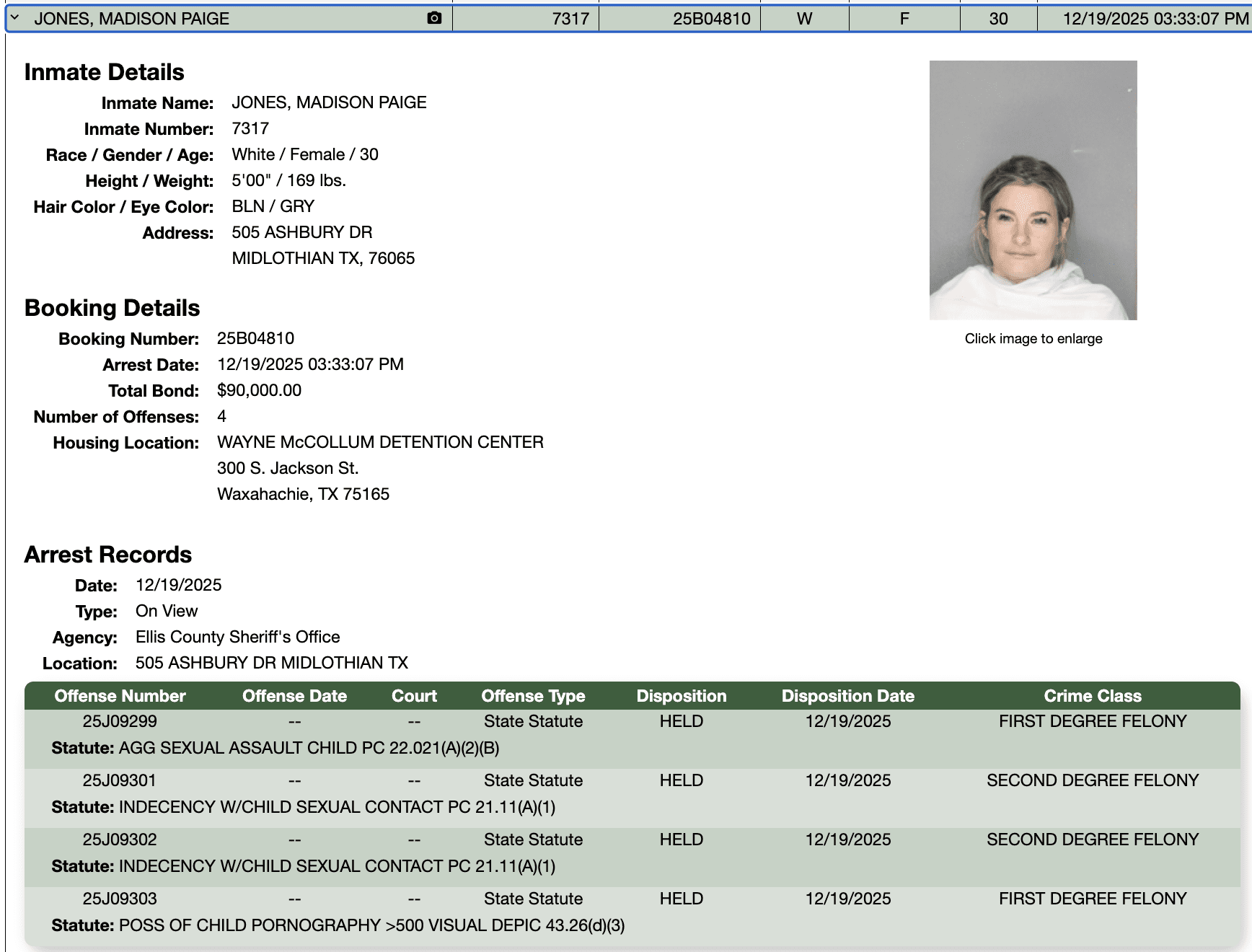Another Texas Teacher Charged With Child Sex Crimes - Texas Scorecard